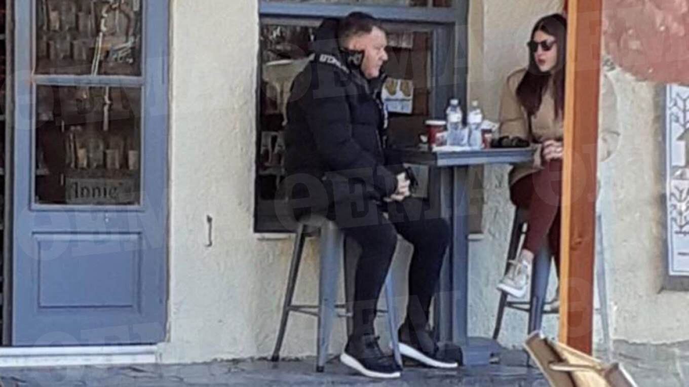 Άλέξης Κούγιας: Στην Αράχωβα με τη σύντροφό του | Apotypomata