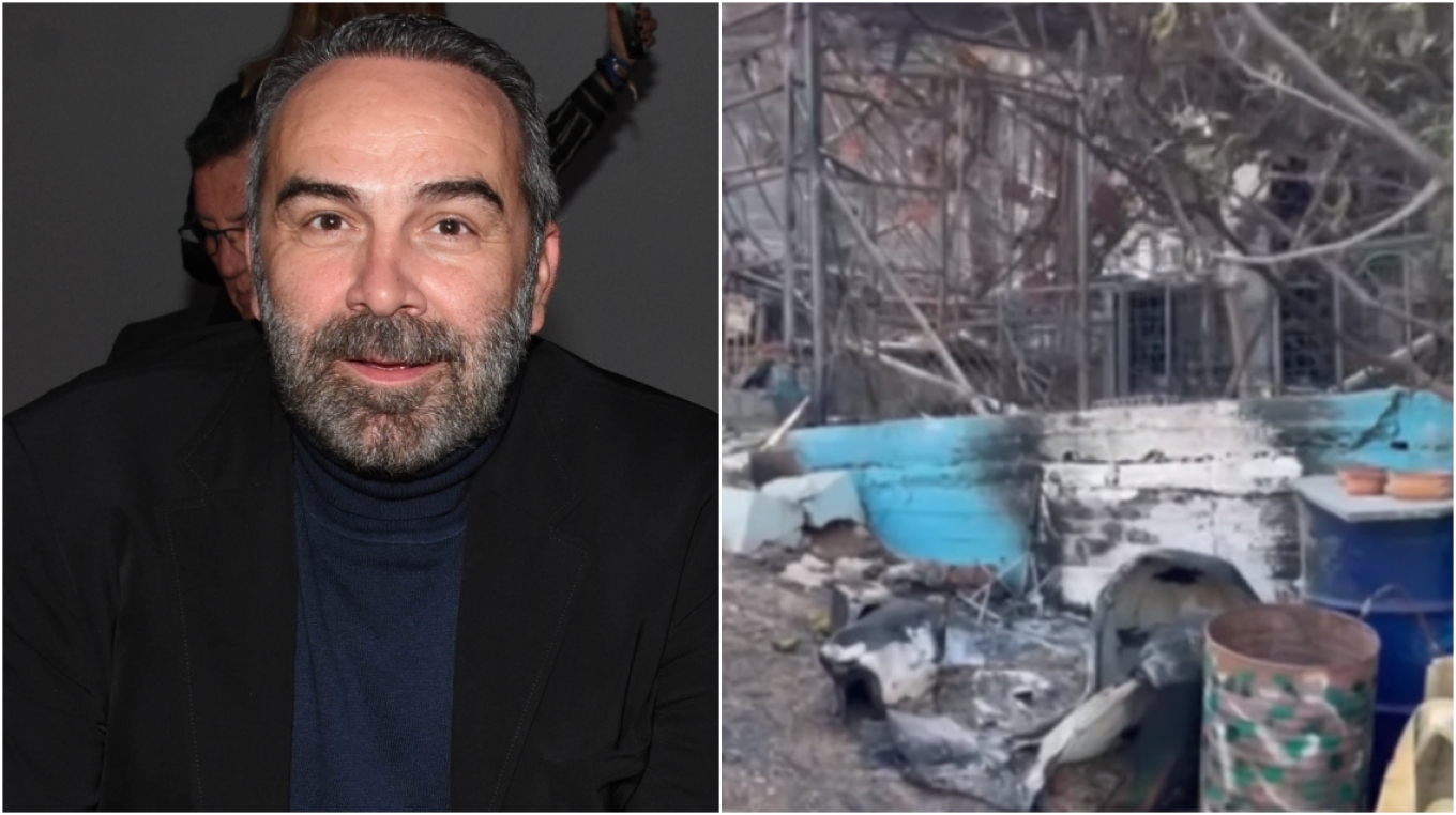 Γκουντάρας: Δείχνει το σπίτι πυρόπληκτης οικογένειας στα Καλύβια που ...
